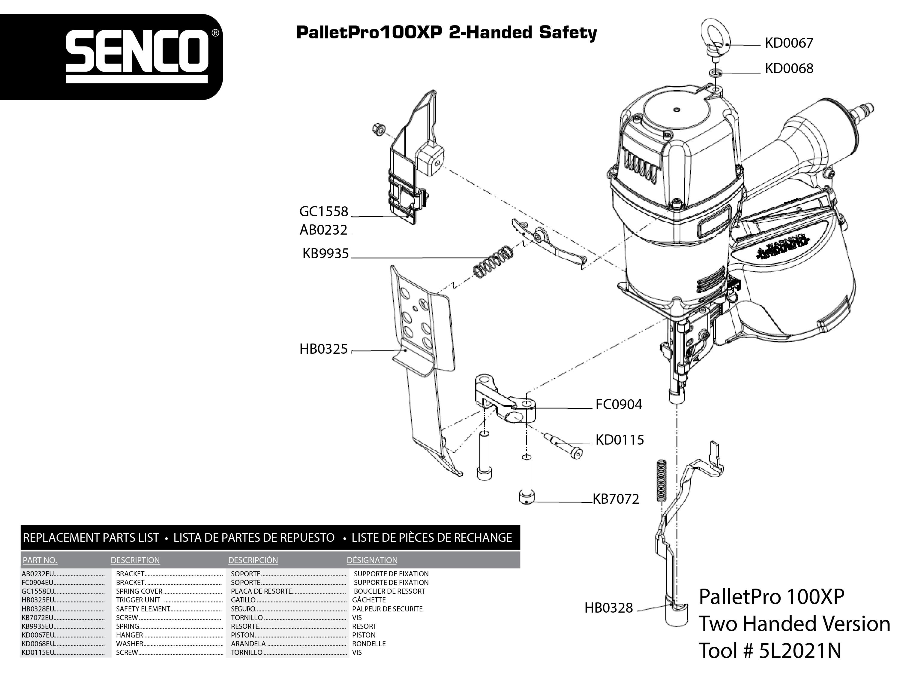 PalletPro100XP 2-Handed Safety (5L0021N) - Sencospecialist